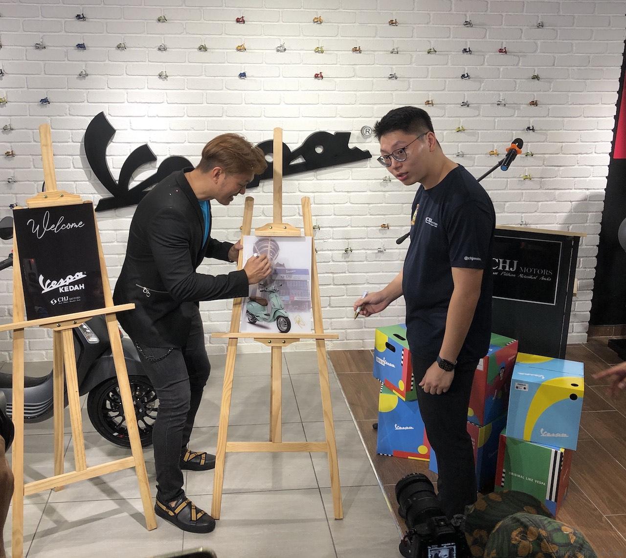 CHJ Motors Opens Aprilia And Vespa 3S Store In Alor Star