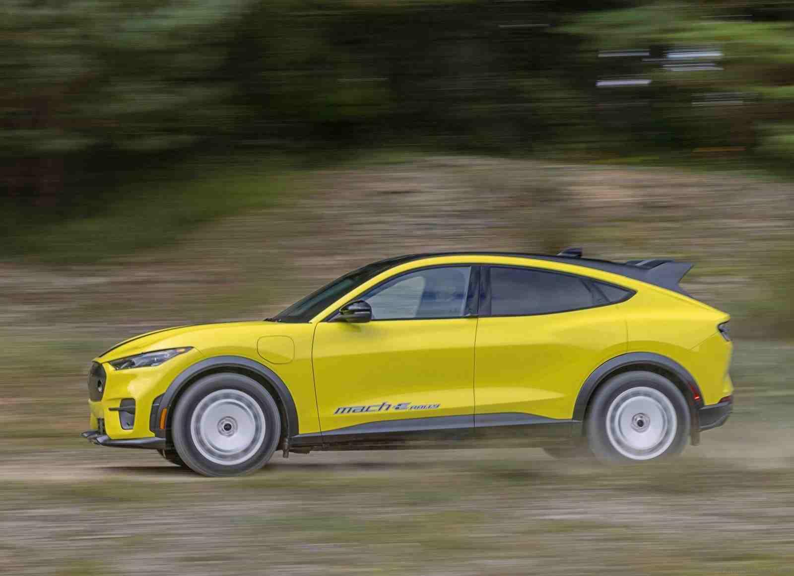 Ford Mustang Mach-E Rally Look Fast And Capable