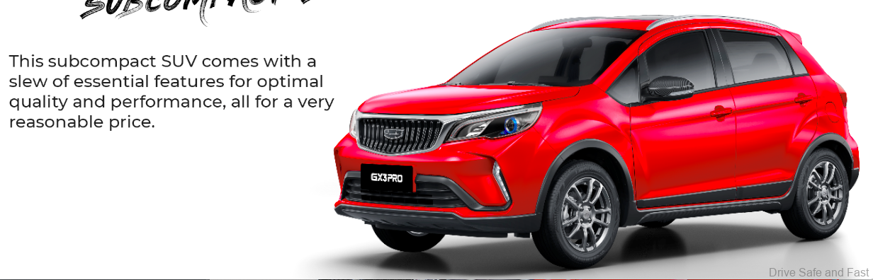 Geely GX3 Pro Could Arrive In Malaysia As The Proton X30