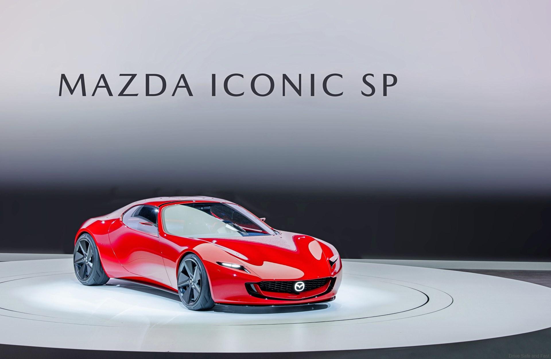 Mazda Iconic SP Debuts With Twin Rotor Rotary EV System