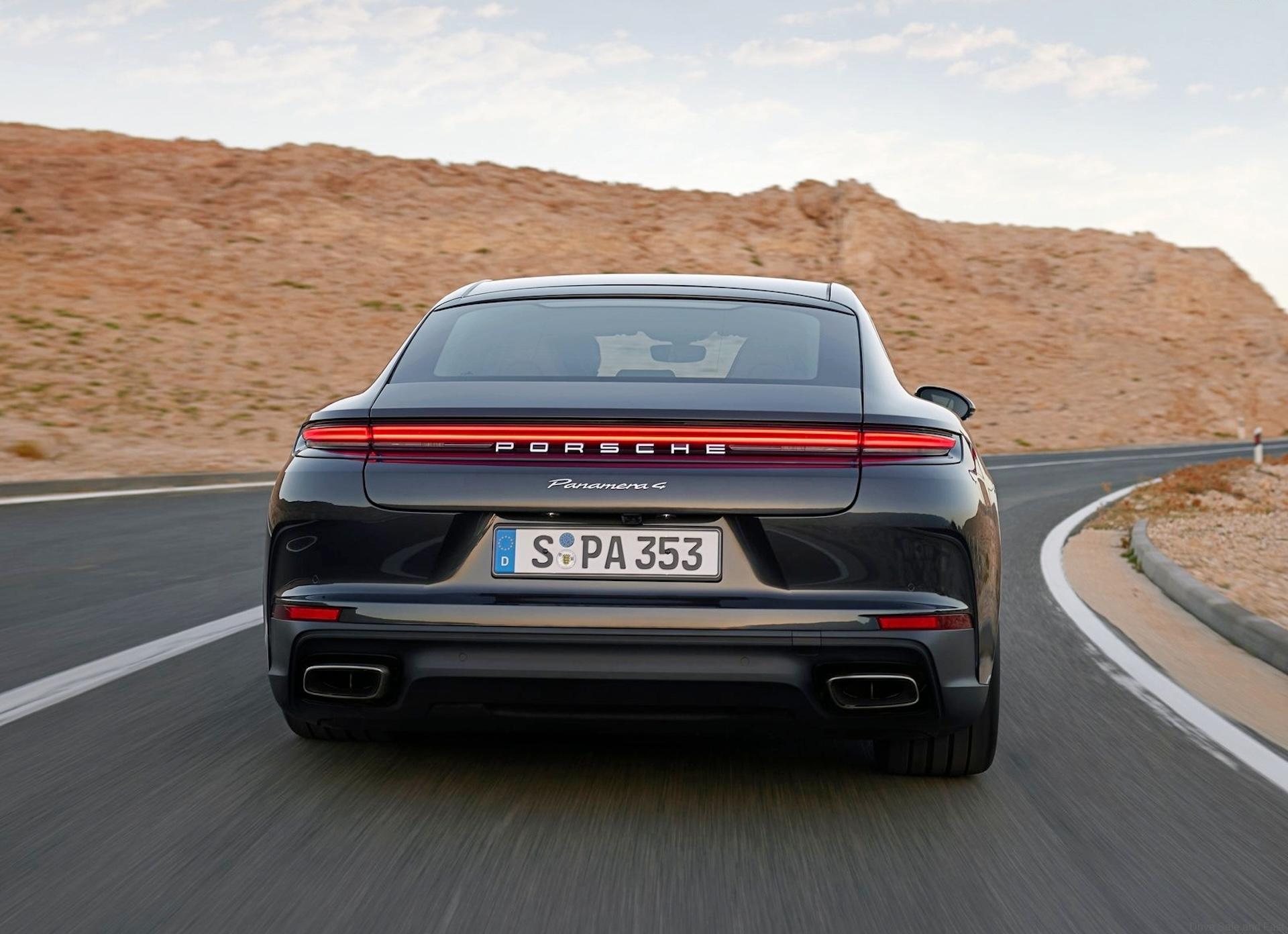 3rd Gen Porsche Panamera Debuts With Minor Upgrades