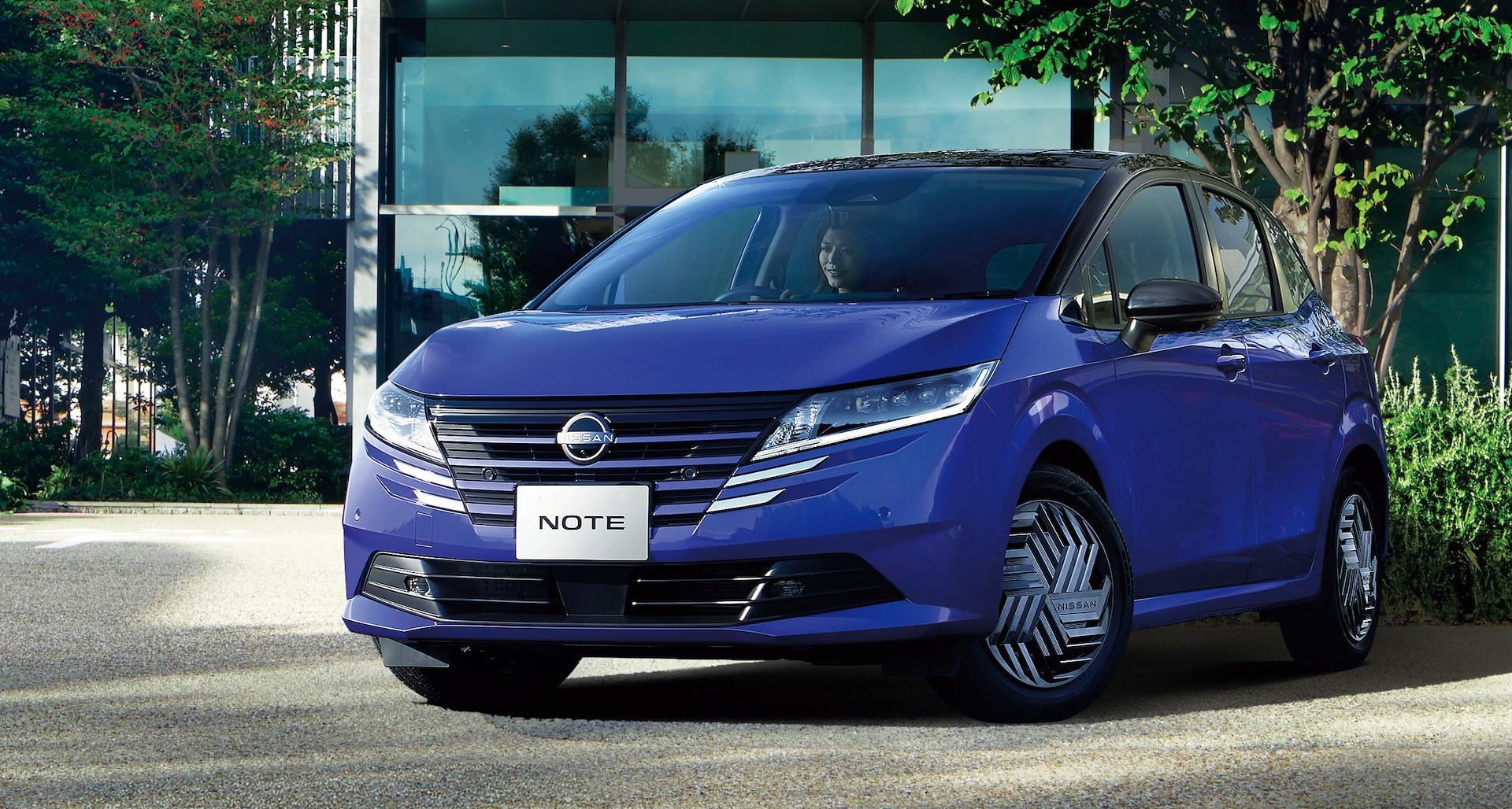 Nissan Note Updated With New V-Motion Grille & Rotating Seat