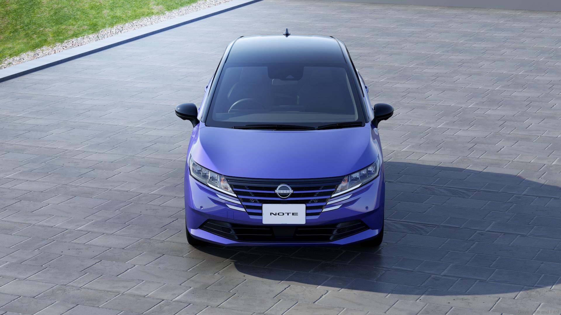 Nissan Note Updated With New V-Motion Grille & Rotating Seat