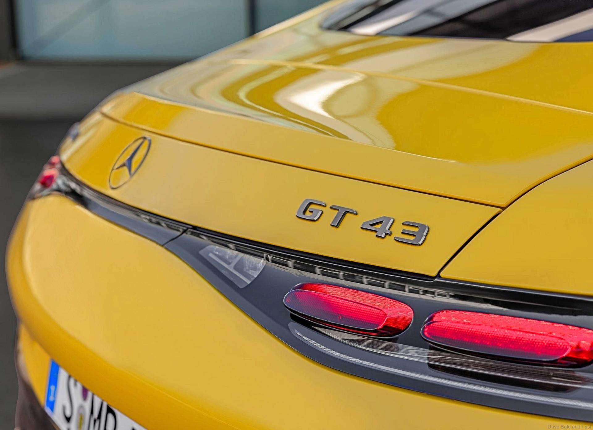 Mercedes-AMG GT 43 Debuts With Just 4 Cylinders