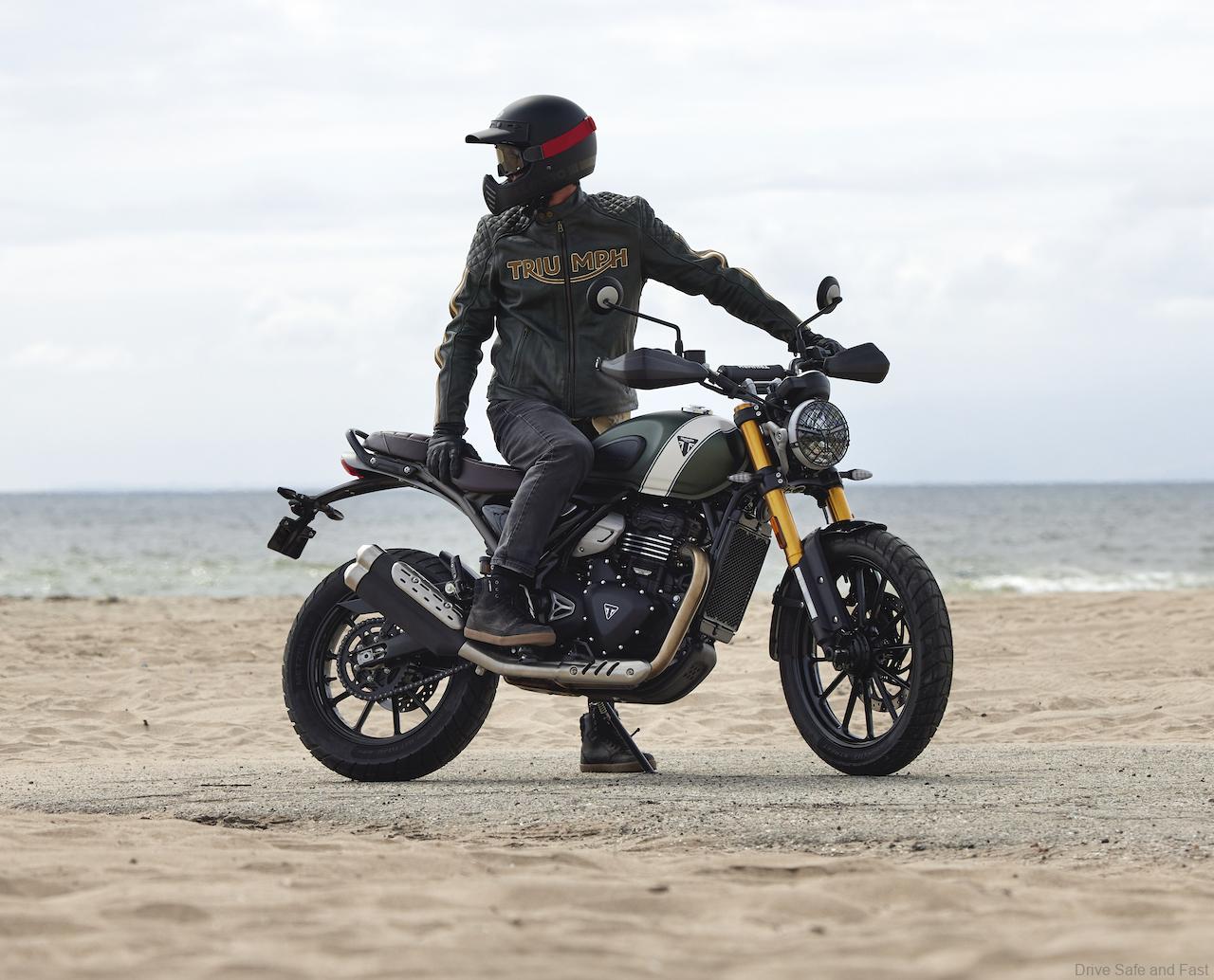 Triumph Scrambler 400 X Joins The Triumph Range In 2024