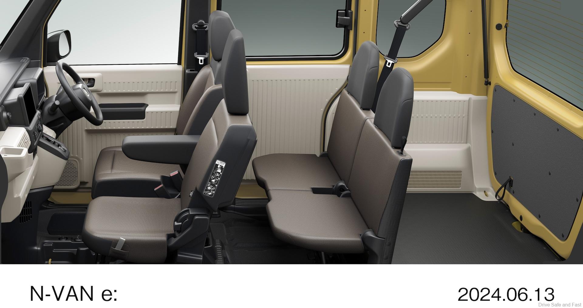Honda N-VAN Is A New MINI Electric Van For The Japan Market
