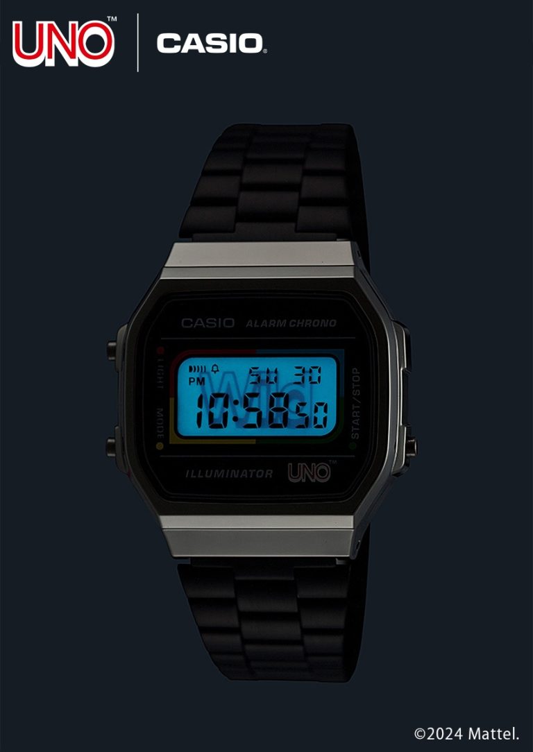 Casio Makes An UNO-themed Watch For Fans Of The Card Game