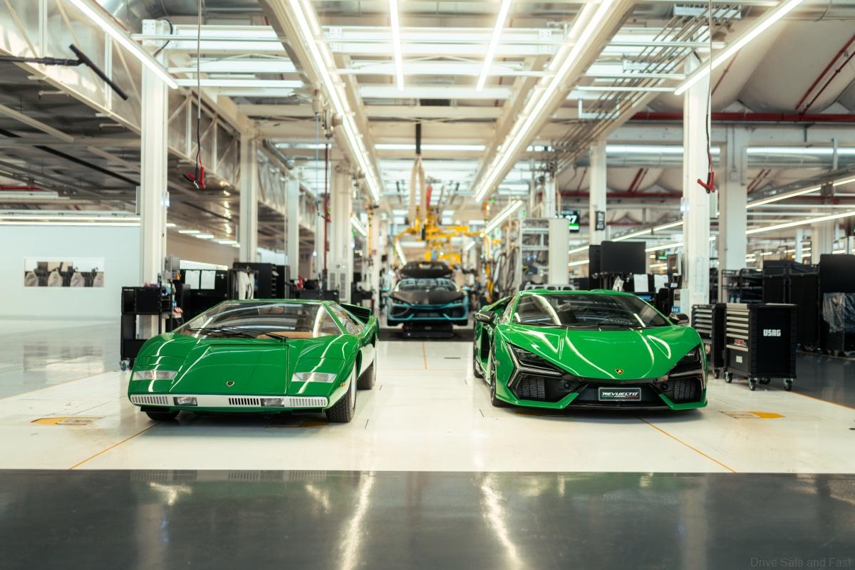 50 Years Since Production Of The First Lamborghini Countach