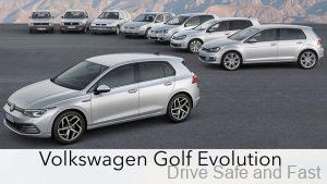 50 Years Of Evolution Of The Volkswagen Golf: MK1-to-MK8