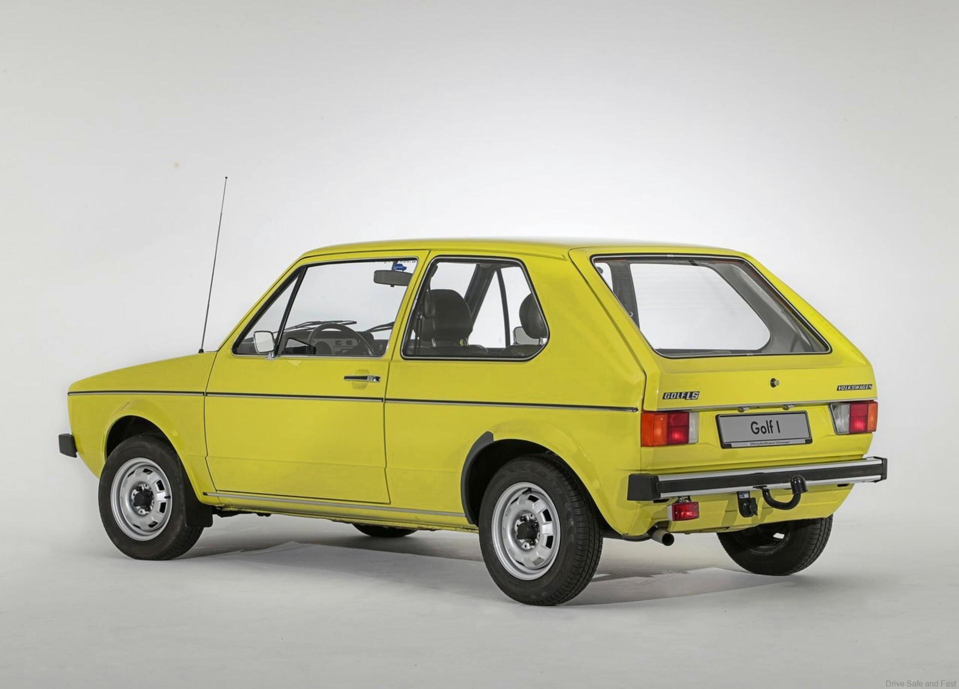 50 Years Of Evolution Of The Volkswagen Golf: MK1-to-MK8