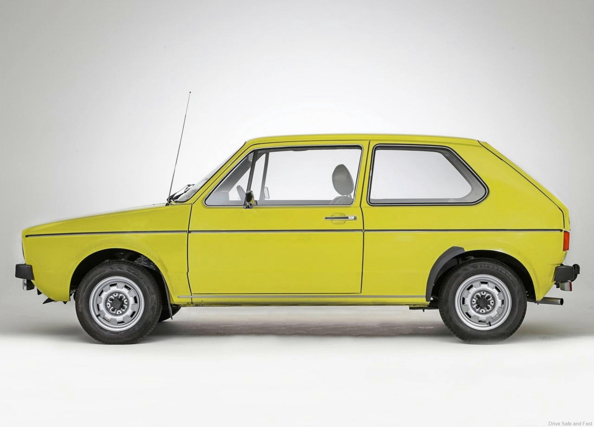 50 Years Of Evolution Of The Volkswagen Golf: MK1-to-MK8