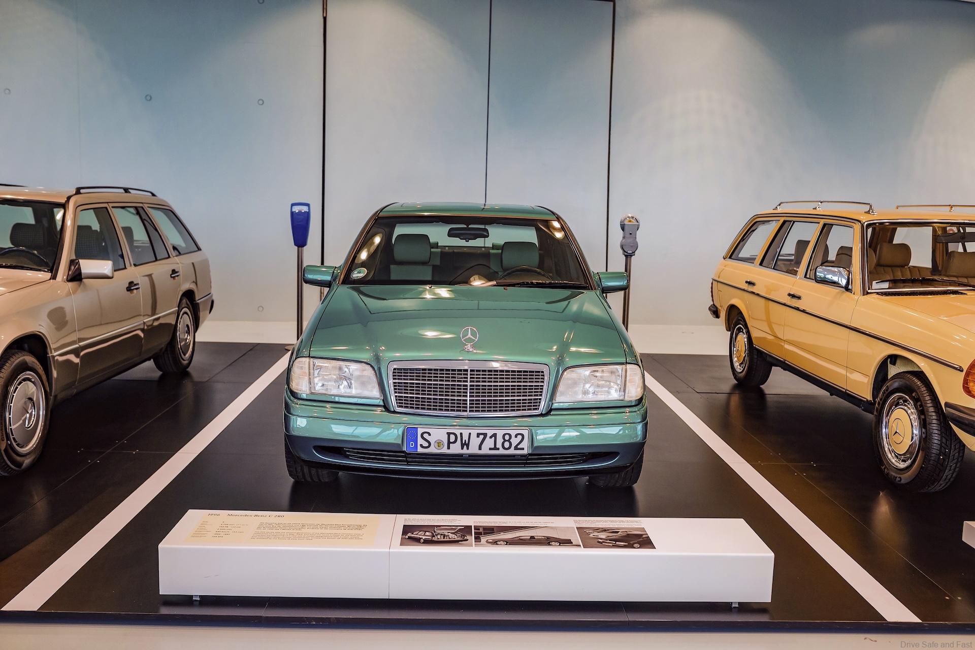 Mercedes-Benz Museum Has An Interesting C-Class On Display